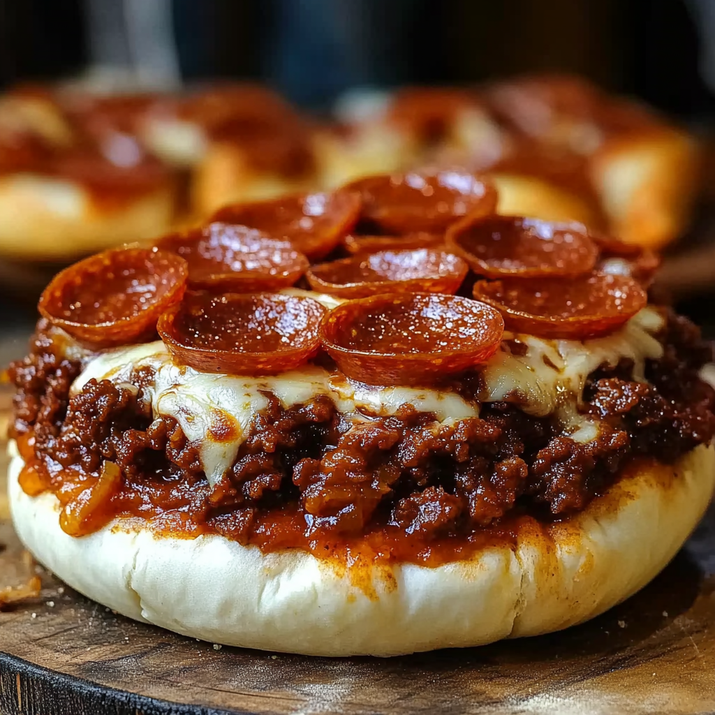 Pepperoni Pizza Sloppy Joes – Clara's Recipes