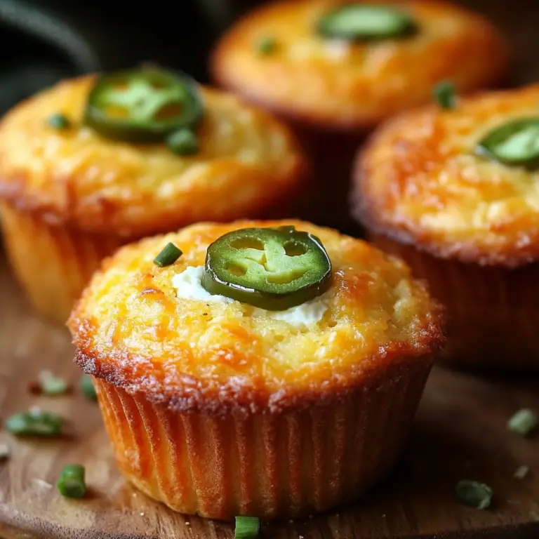 Jalapeño Cornbread Muffins with Cream Cheese Filling – Clara's Recipes
