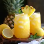 Tropical Pineapple Lemonade Punch – Clara's Recipes