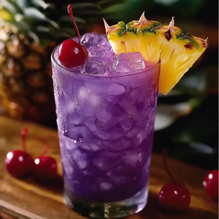 Jamaican Purple Rain Cocktail – A Tropical Showstopper! – Clara's Recipes