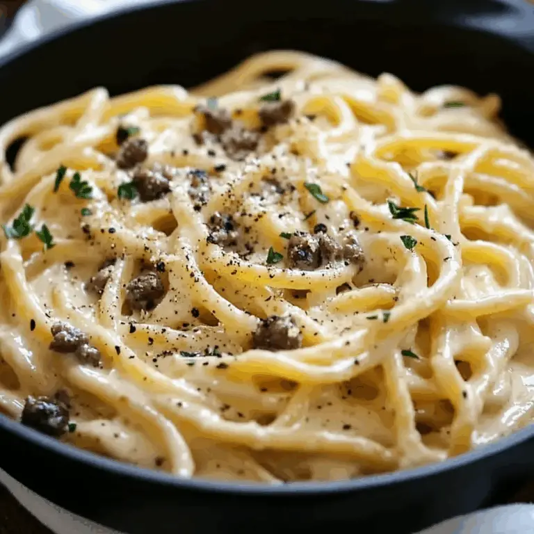 The Ultimate Garlic Butter Pasta Recipe with Savory Beef – Clara's Recipes