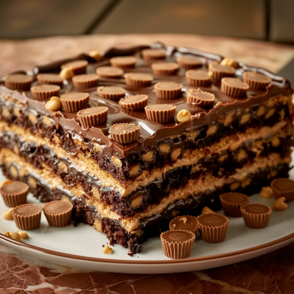 Peanut Butter Cake for Peanut Butter Lovers Easy Dump Cake Method ...