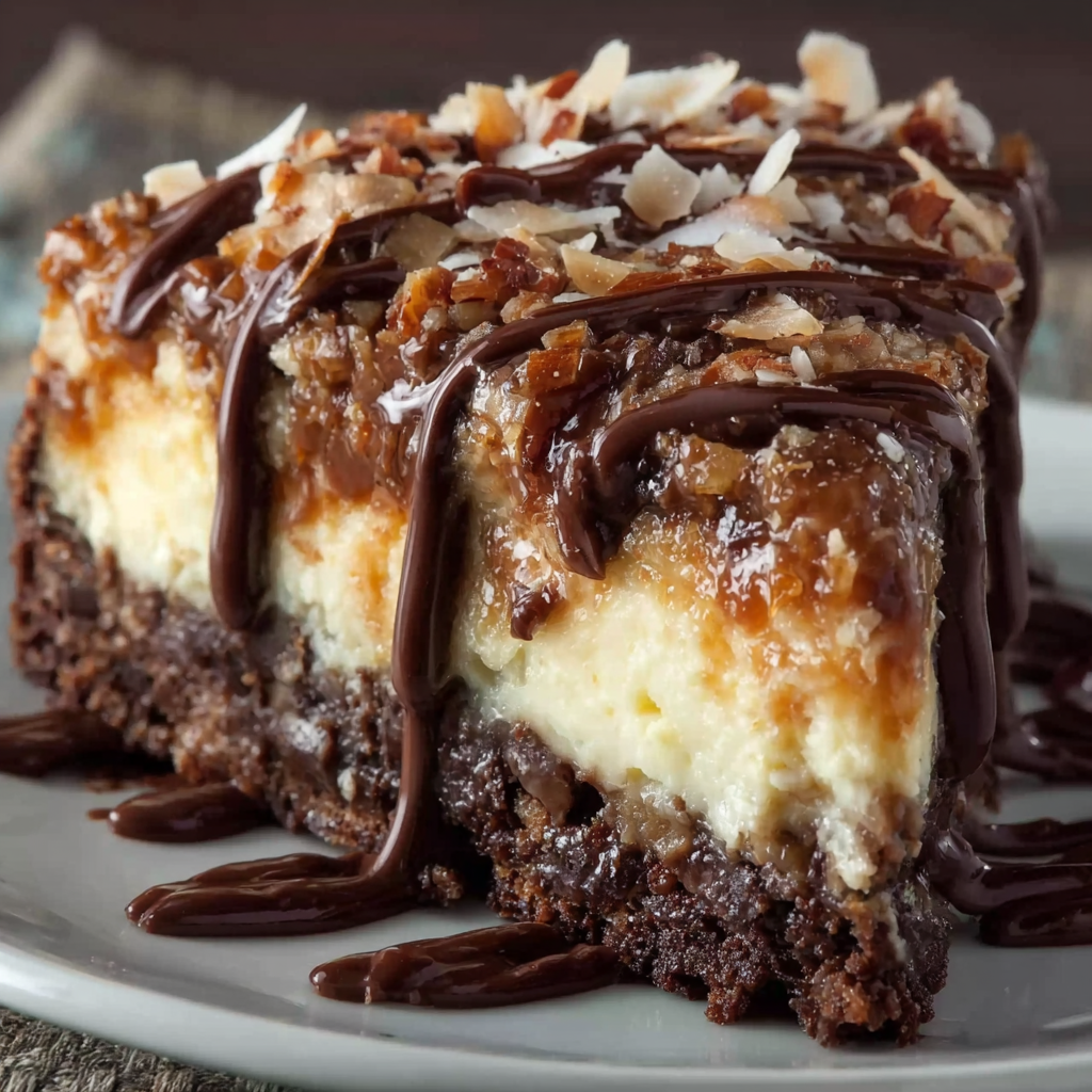German Chocolate Cheesecake Recipe – A Decadent Twist on a Classic ...