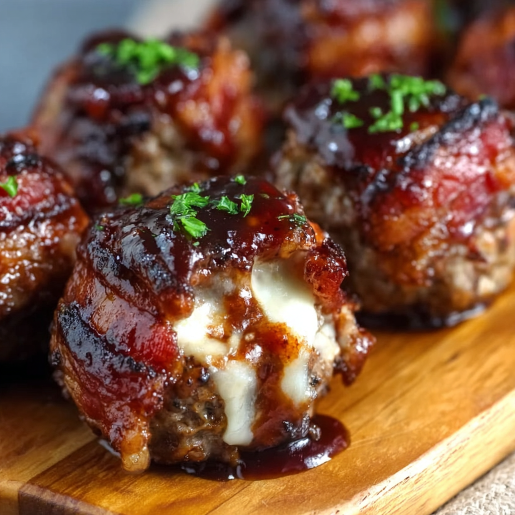 Cheddar BBQ Bacon Bombs Easy Air Fryer Or Oven Baked Party Appetizer ...